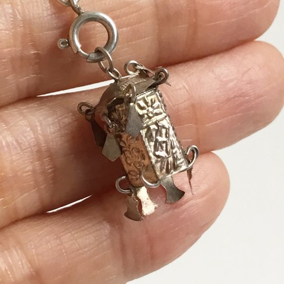 Jewelry | Vintage Sterling Silver Asian Chinese Lantern Articulating ...